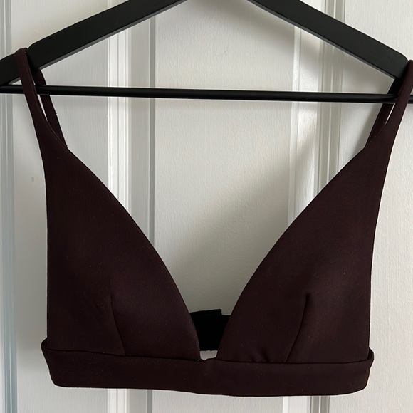 Zara | Tops | Brand New Zara Crop Top Reminds Of Prada Bralette Top ...
